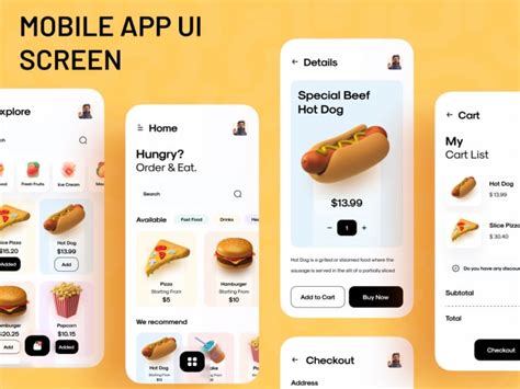 Design Mobile Application Ui By Vikkipatidar Fiverr