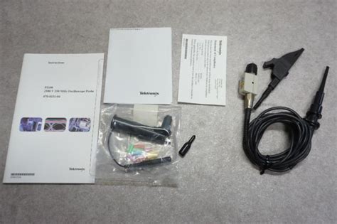 Sk C4032760 Tektronix テクトロニクス P5100 100× 2500v プローブ マニュアル等付き