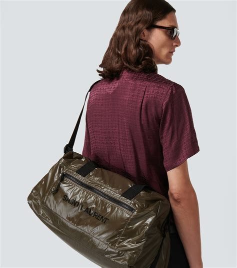 Saint Laurent Nuxx Large Ripstop Duffle Bag Saint Laurent