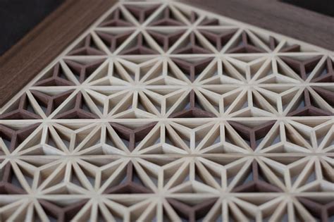 Kumiko Wall Art Wooden Wall Decor Kumiko Panel Etsy