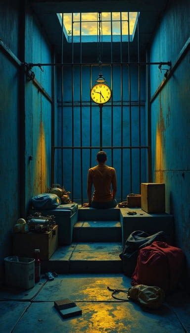 Free Illuminated Prison Cell Image Prison Solitary Cell Download