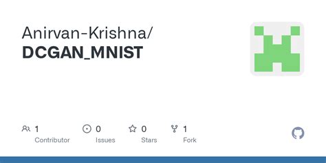 Github Anirvan Krishna Dcgan Mnist