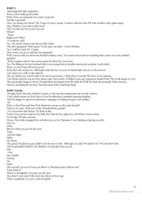 Introduction To Conditionals With The Big Bang Theory Artofit