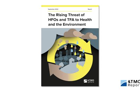 Atmosphere Report Examines Rising Threat Of Hfos And Tfa To Health And