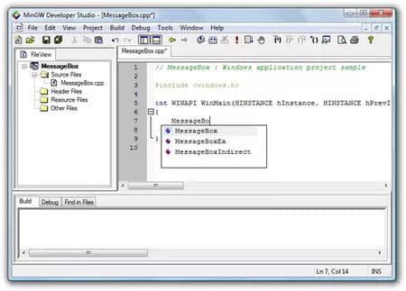 Download MingW Developer Studio Free For PC CCM