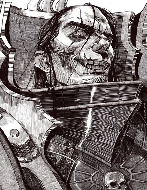 Konrad Curze Warhammer K Drawn By Lizard Hand Danbooru
