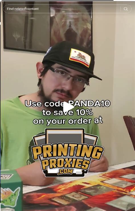 Content Creator Program Printing Proxies High Quality Mtg Proxy