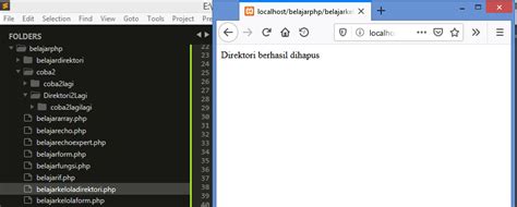 Cara Mengelola Direktori Atau Folder Dengan PHP Sipintek Sipintek