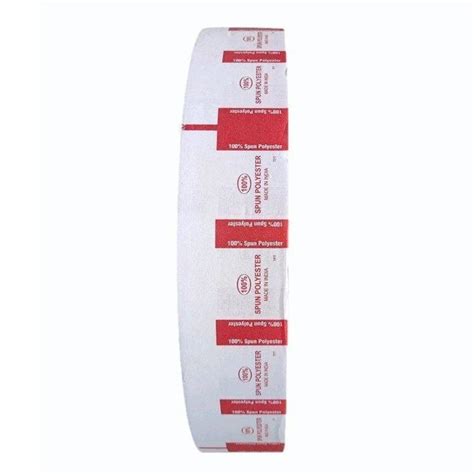 40 M 90 Gsm White Printed Paper Label Roll For Labelling At Rs 100