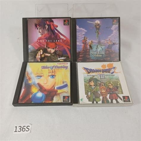 Sony Playstation 1 Ps1 Lot Of 4 All Role Playing Games Catawiki