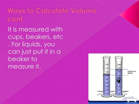 Mass And Volume PPT