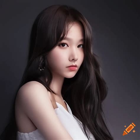 Realistic Full Body Portrait Of Minatozaki Sana On Craiyon