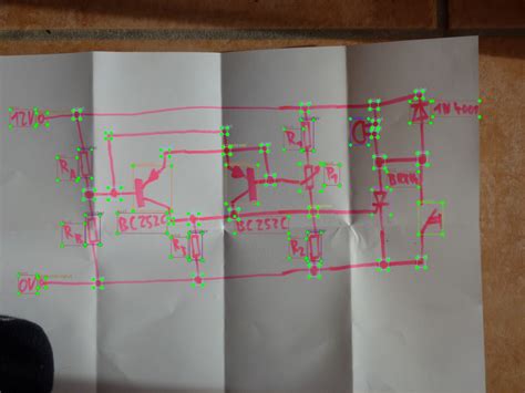 A Public Ground Truth Dataset For Handwritten Circuit Diagram Images