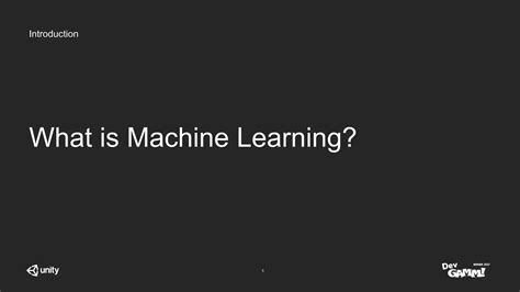 Machine Learning In Unity How To Give Your Game Ai A Real Brain Pptx