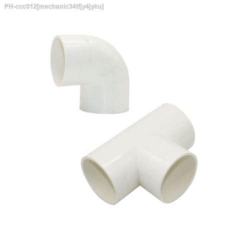☁ 63 75mm Pipe Pvc Tee Connector Elbow Dn50 Dn65 T Shaped Water Pipe