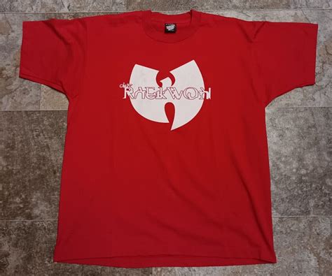 Rare 90s Vintage Raekwon Wu Tang Clan Hip Hop Rap T … Gem