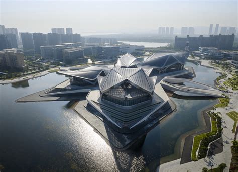 Gallery Of Zhuhai Jinwan Civic Art Center Zaha Hadid Architects 1