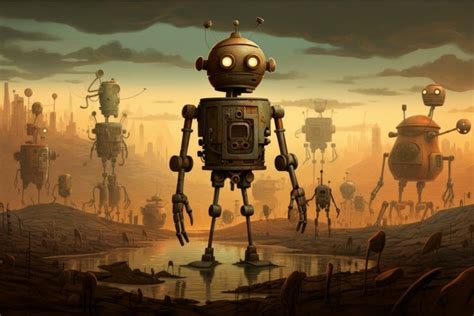 Innovative Robot Machinery Evolution Generate Ai