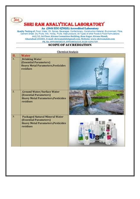 Chloride Chlorine Water Testing At ₹ 800sample In Ghaziabad Id