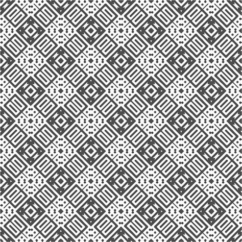 Padrão sem emenda abstrato de linha geométrica minimalista Vetor Premium