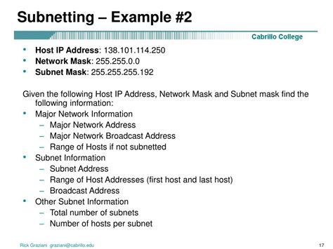 PPT Subnetting PowerPoint Presentation Free Download ID 433429