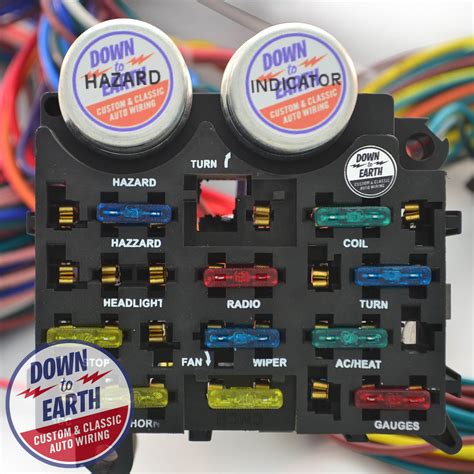 Universal 12 Circuit Kit Down To Earth Auto Electrics