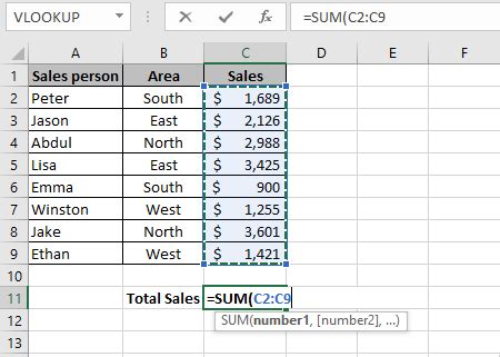 How To Sum A Column In Excel 5 Easy Ways Excel Master Consultant