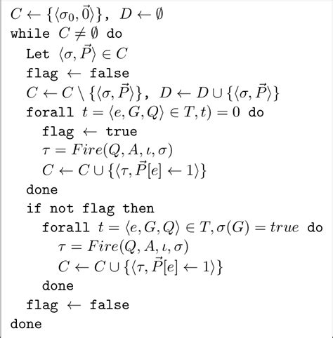 11 The Algorithm To Compile A Gts Into Boolean Expressions Download