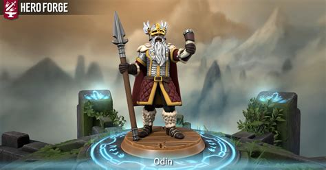 Odin Made With Hero Forge