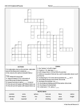 G C Vocabulary Crossword Puzzle Vocabulary Application By Skewlines