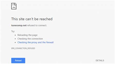 Google Chrome Refused To Connect Limfags