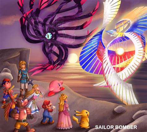 Comission Super Smash Bros The Ultimate Fight By Sailorbomber On