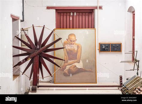 India Gujarat State Ahmedabad Sabarmati Ashram And Gandhi Smarak
