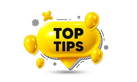 상단 팁 기호입니다 교육 Faq 표시 생일 말풍선 3d 아이콘입니다 벡터 고객에 대한 스톡 벡터 아트 및 기타 이미지 고객 고급 교육 Istock