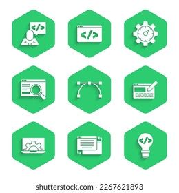 Set Bezier Curve Ui Ux Design Stock Vector Royalty Free Shutterstock