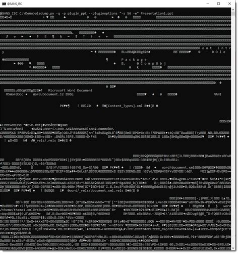 Analyzing Office Documents Embedded Inside Ppt Powerpoint Files