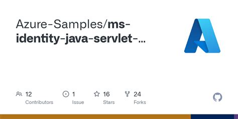 github azure samples ms identity java servlet webapp authentication