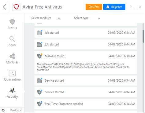 Fyi Opensc 2018 Version Detected As Malware By Avira Free Antivirus · Issue 2002 · Opensc