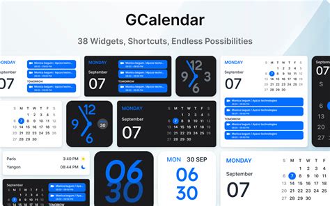 Google Calendar Widget Mac Figma