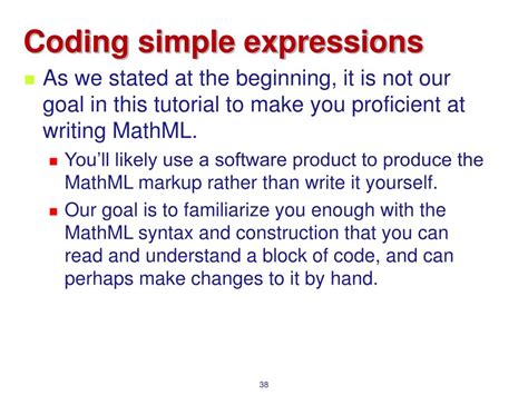 Ppt Introduction To Using Mathml Powerpoint Presentation Free Download Id4374455