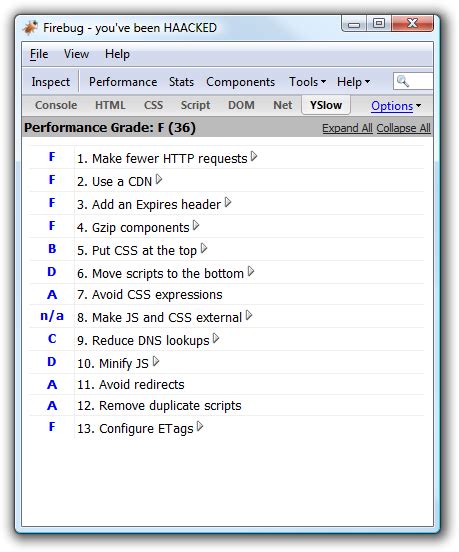 Javascript Is It Really Possible To Achieve Grade A In Yahoos
