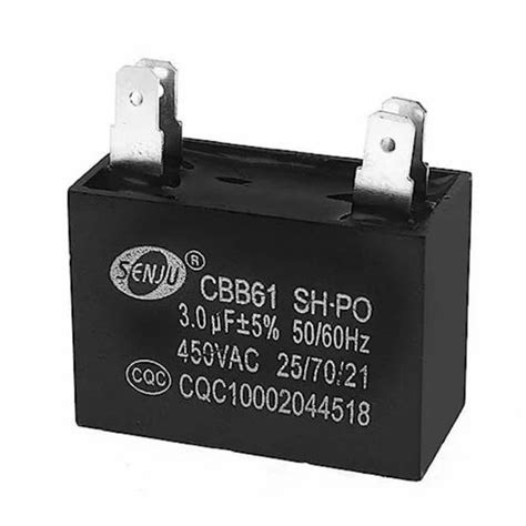 Senju Cbb61 Polypropylene Film Capacitor At ₹ 250piece Polypropylene