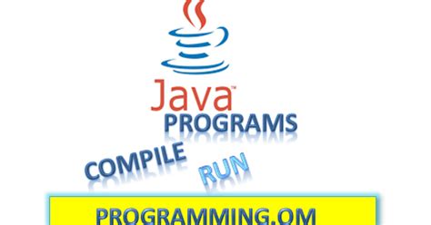 Compile And Run Java Program Using Batch Script