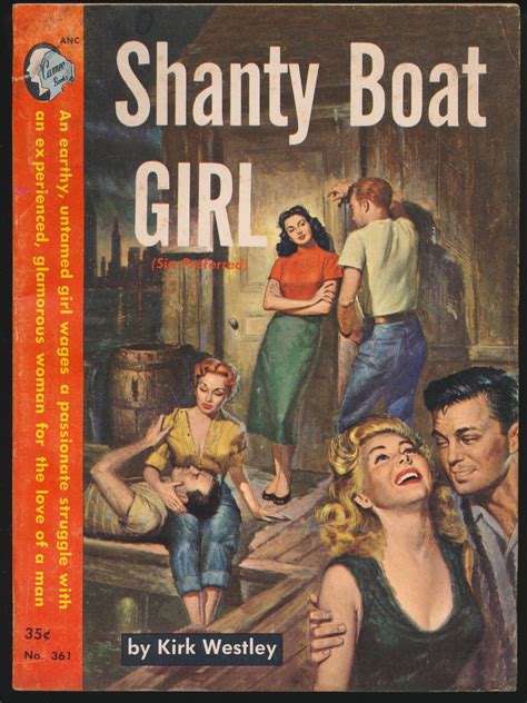 Shanty Boat Girl By Kirk Westley Very Good Soft Cover 1953 2nd