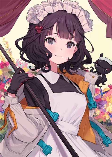 裕画集発売中 on Twitter メイド北斎ちゃん FGO FGO4周年