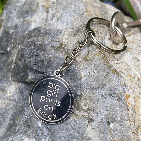 Big Girl Pants Keyring T For Friends By The Chiswick T Company