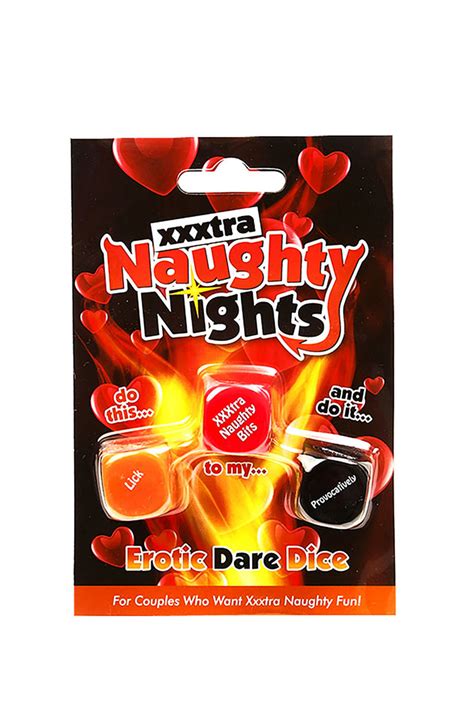 Xxxtra Naughty Nights Bedroom Dice Game Red Fashion Nova Lingerie