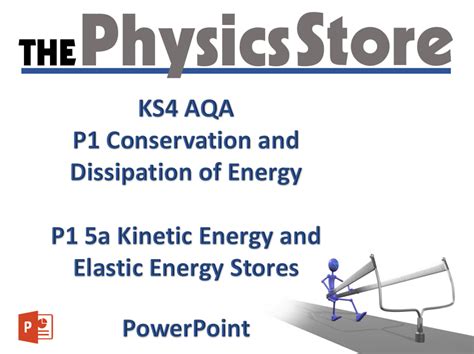Ks4 Gcse Physics Aqa P1 5a Kinetic Energy And Elastic Energy Stores Teaching Resources