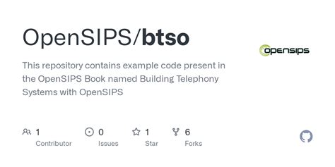 Github Opensipsbtso This Repository Contains Example Code Present