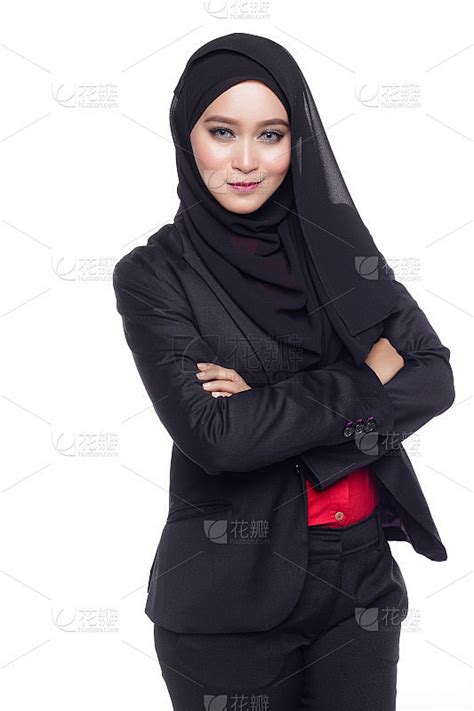 穿着西装的职场女性